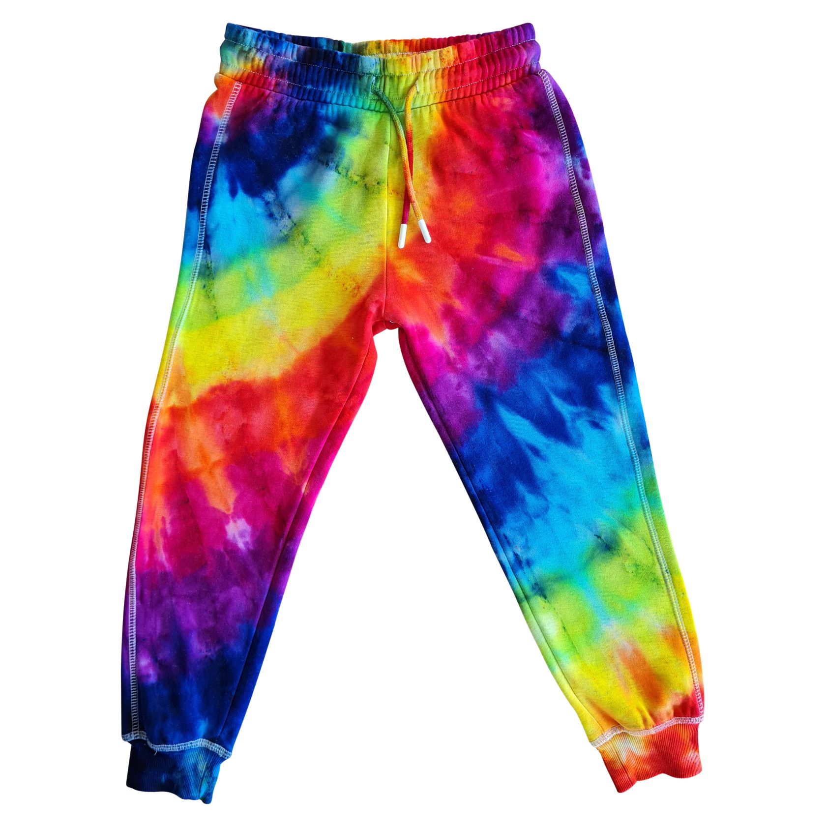 CHILDRENS ICY RAINBOW TRACKIES - Funky Tie Dye