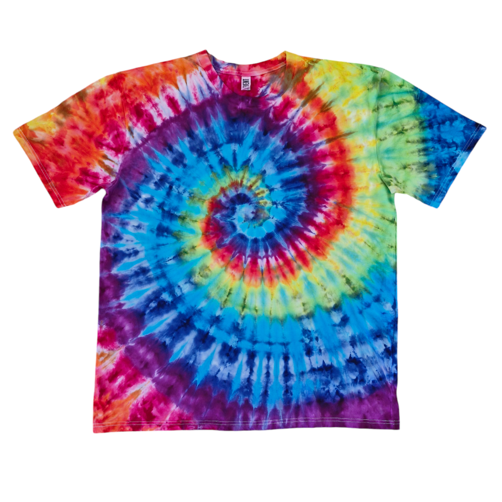 ICY RAINBOW SWIRL ADULTS SHIRTS SIZES SMALL, MEDIUM & LARGE